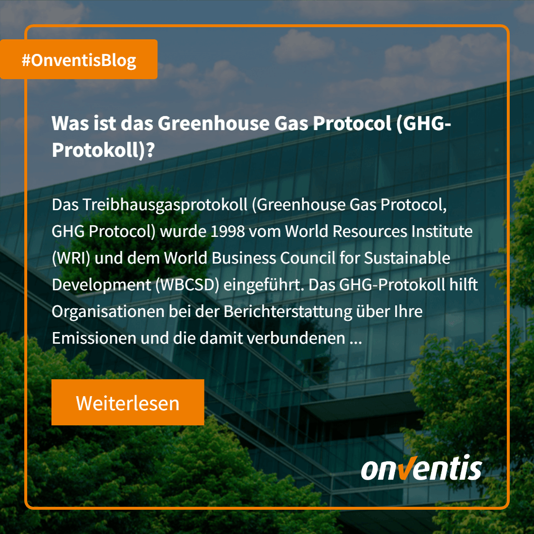 Was ist das Greenhouse Gas Protocol (GHG-Protokoll)?