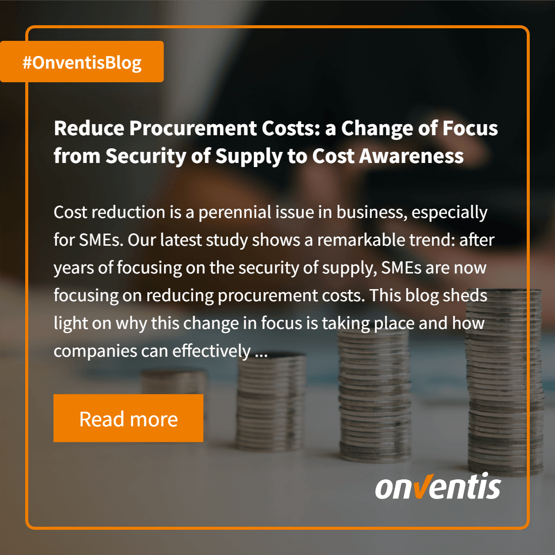 Reduce Procurement Costs: Change of Focus to Cost Awareness